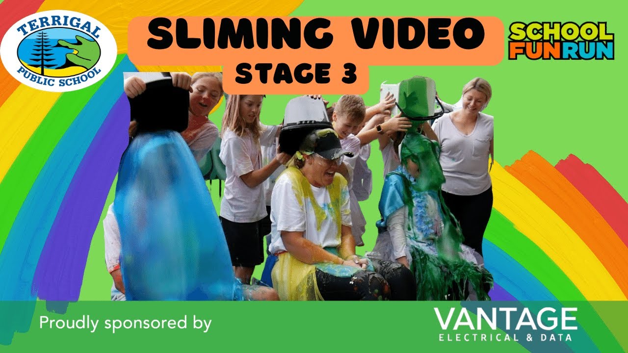 STAGE 3 SLIMING VIDEO- School Colour Run - YouTube