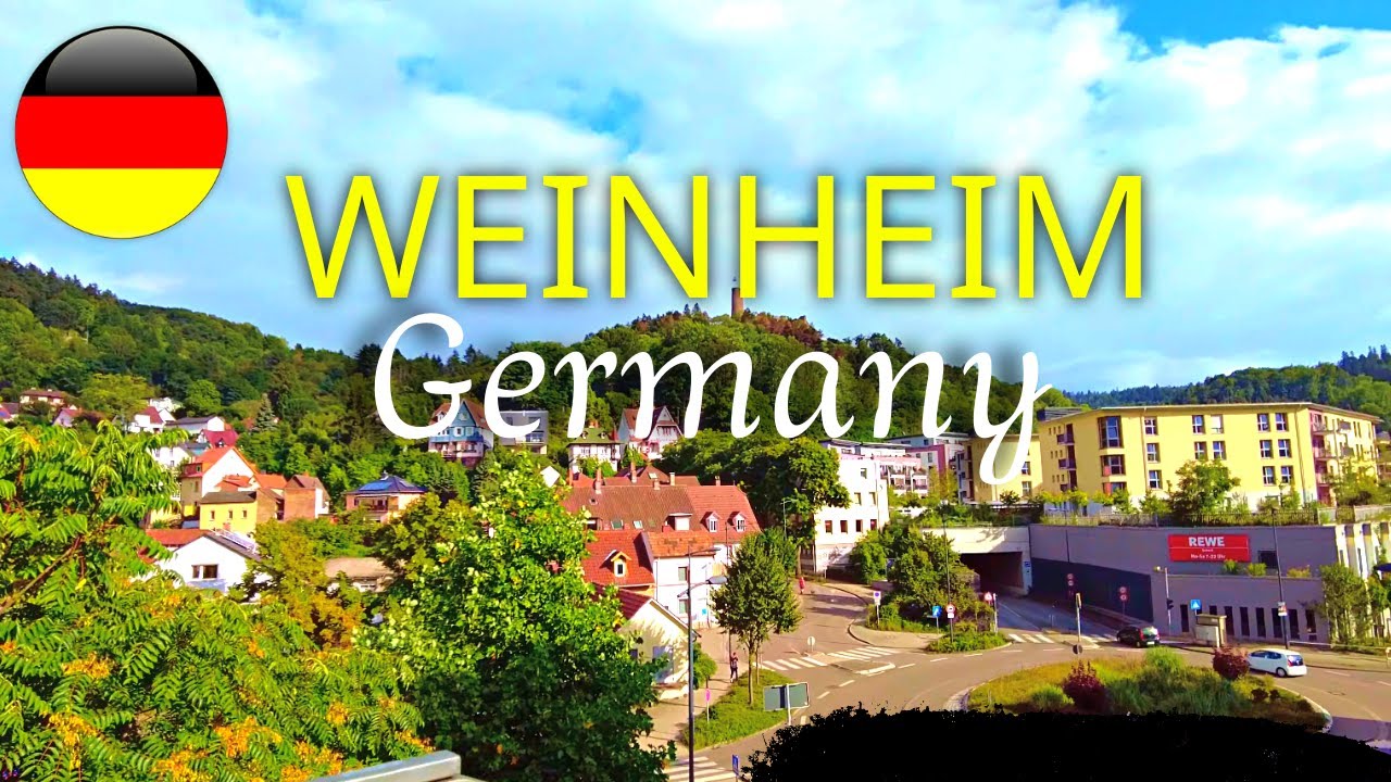Walking Tour in WEINHEIM / Germany 🇩🇪 - 4K 60fps (UHD) - YouTube