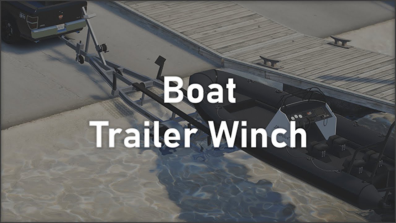 [FiveM] Boat Trailer Winch - QBCore/ESX - YouTube