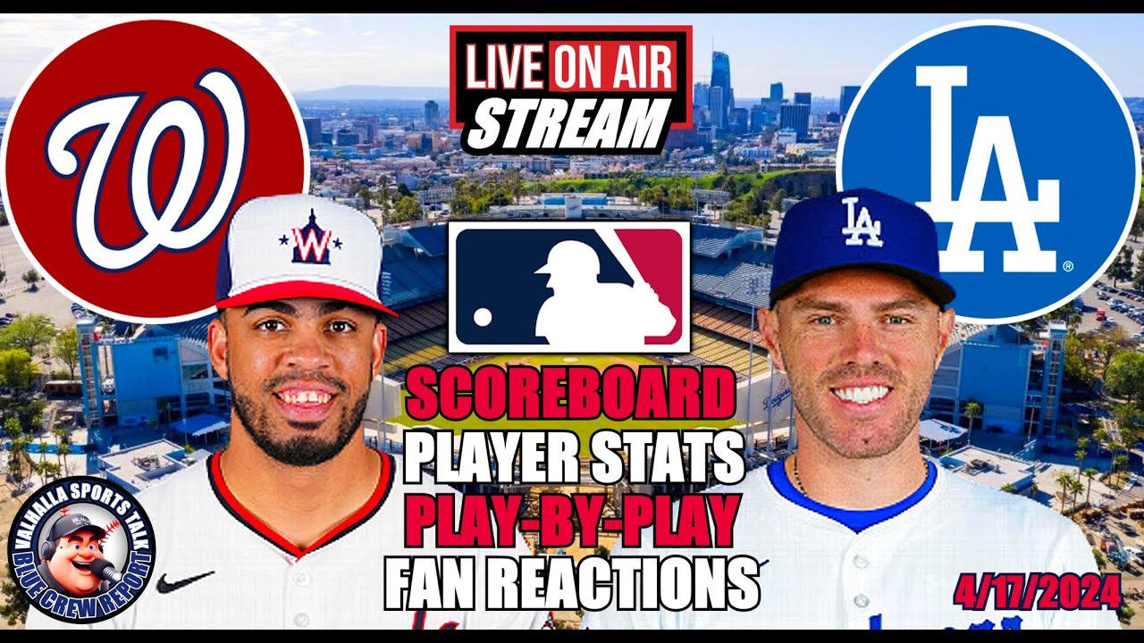 Los Angeles Dodgers vs Washington Nationals MLB LIVE STREAM 「ロサンゼルス ...