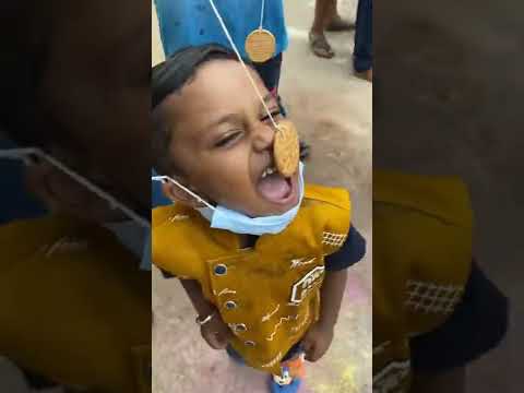 #Shorts | Kutty Legend | Nihit | Biscuit Eating Competition | Lol Moment | #pongal | #sports ...
