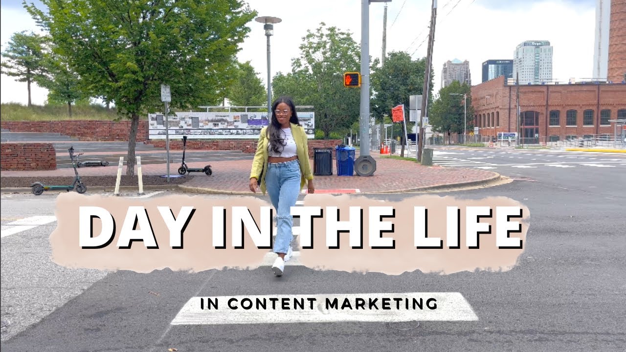 DAY IN THE LIFE VLOG IN CONTENT MARKETING | Working from home, content ...
