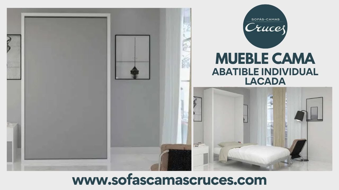Mueble Cama moderno y cómodo para tener todo recogido | Muebles ...