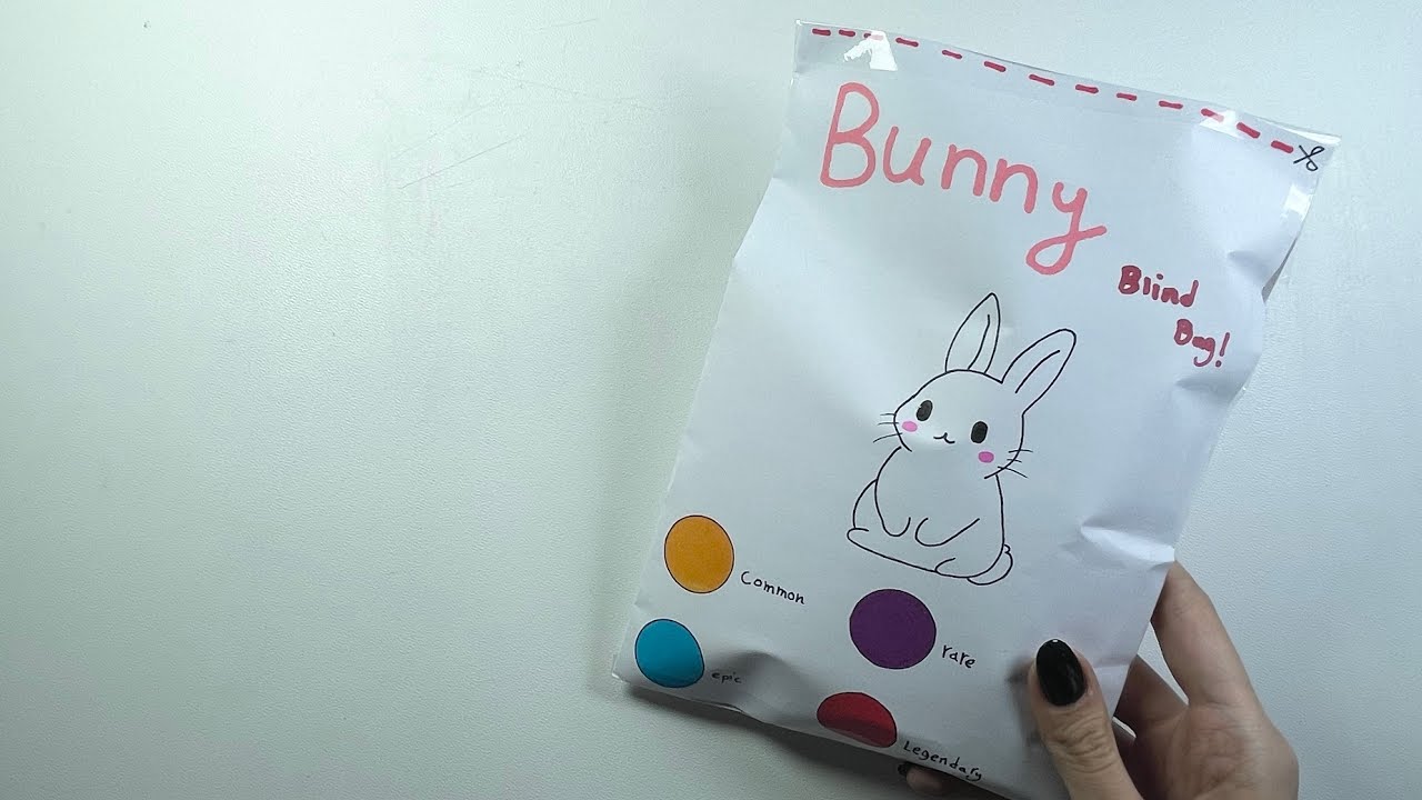 Bunny Blind Bag ! 🥹 ️ Blind bag tutorial ASMR/ paper diy - YouTube