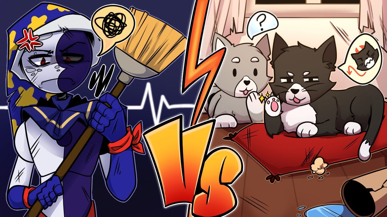 Moon VS Sun's CATS! - YouTube