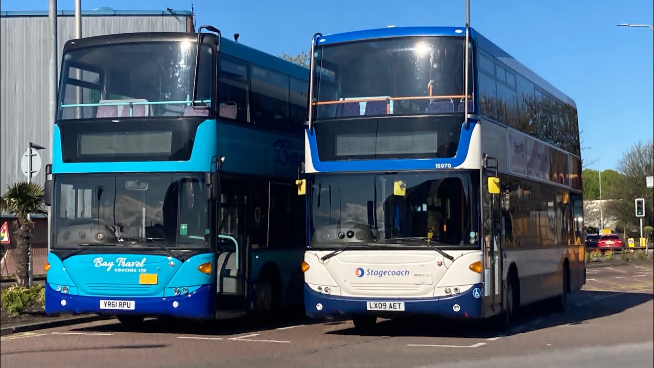 Some buses in Leven bus station (Oct 2020) - YouTube