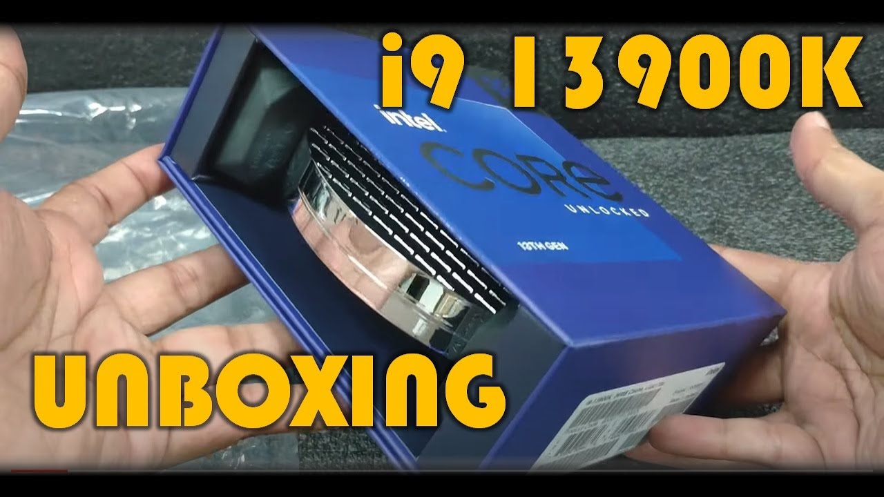 Unboxing Intel i9 13900K LGA1700 - YouTube