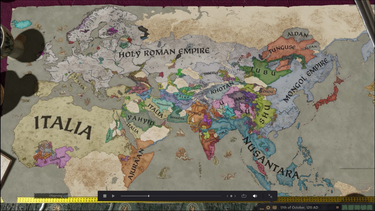 CK3 Timelapse but its the oriental empires mod (1066) - YouTube