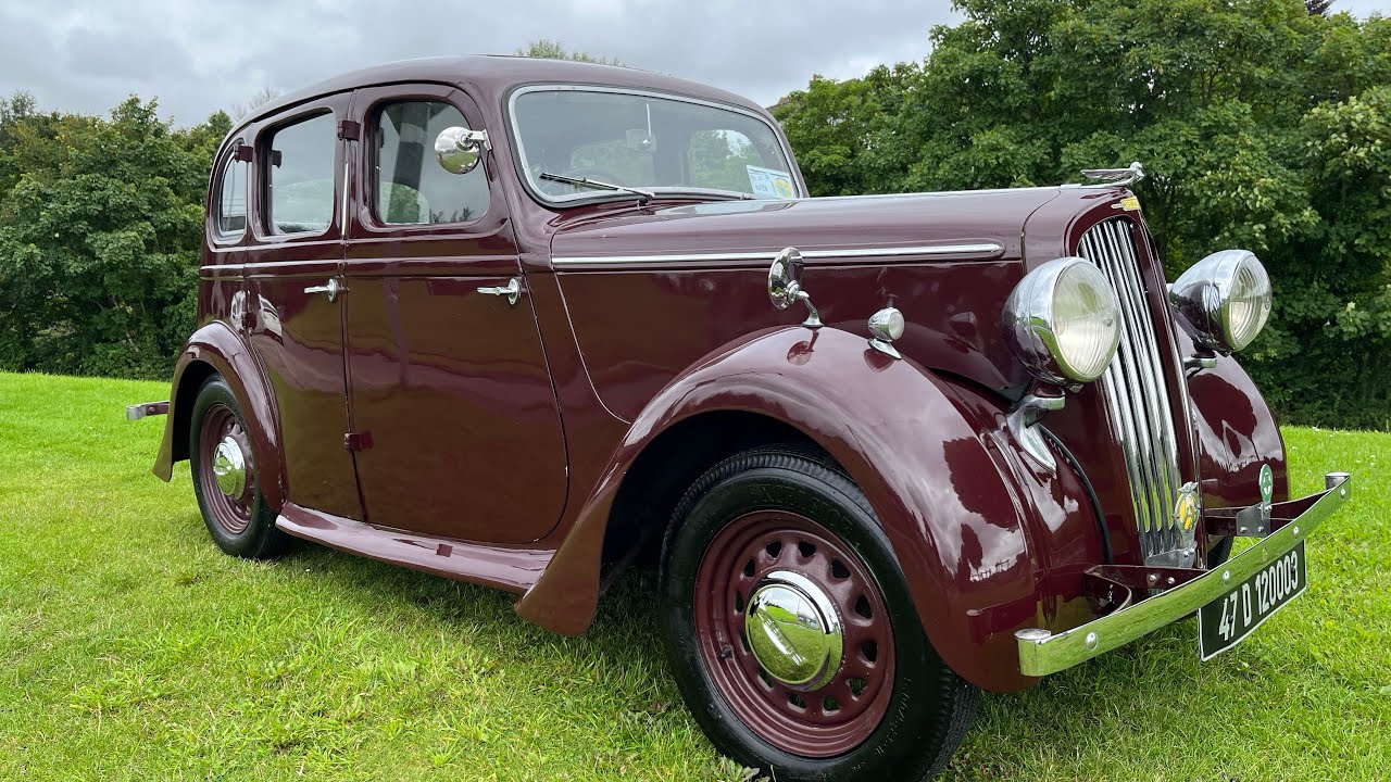 1947 Singer Super 10 For Auction @davidgoldingclassic.auction - YouTube