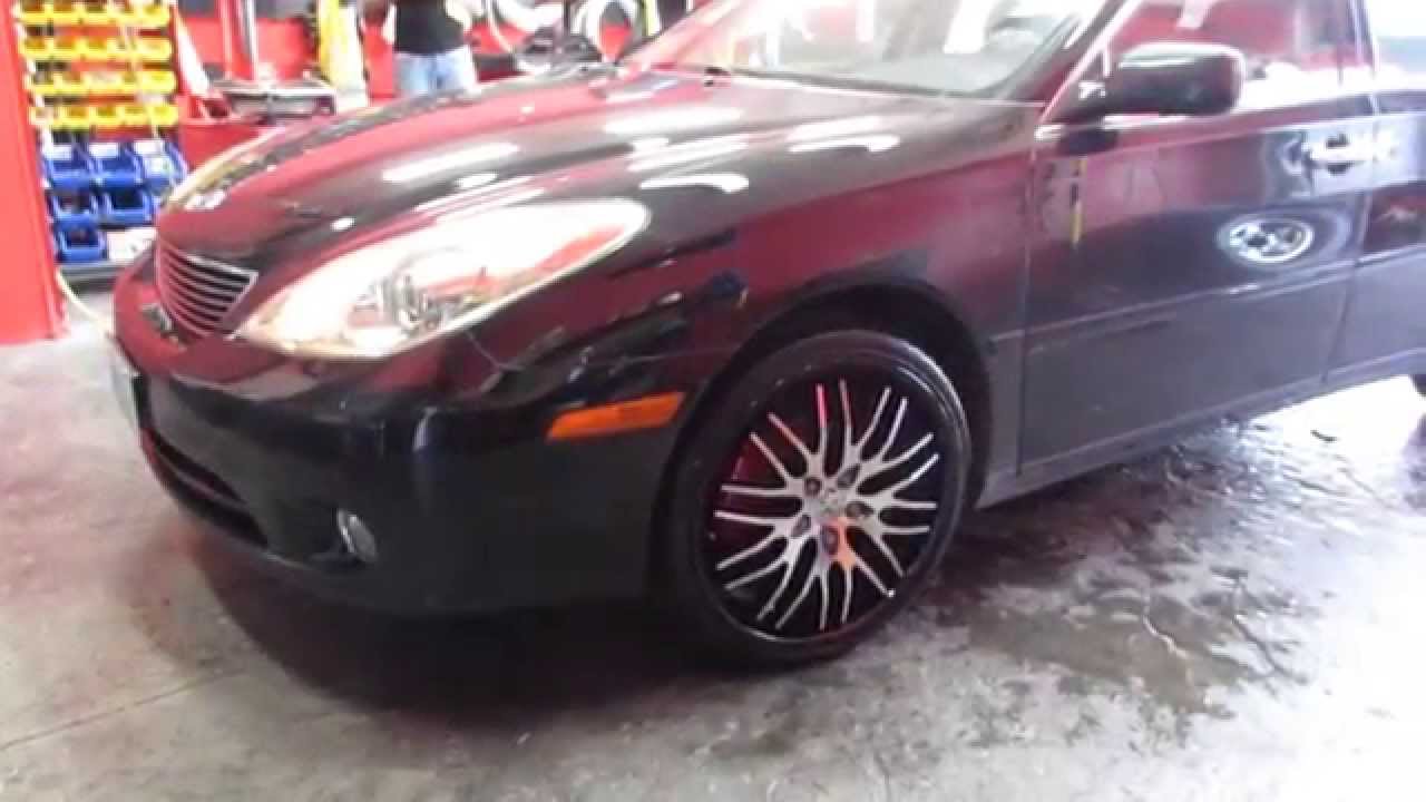 HILLYARD CUSTOM RIM&TIRE 2006 LEXUS ES330 20 INCH CONCAVE MESH WHEEL ...
