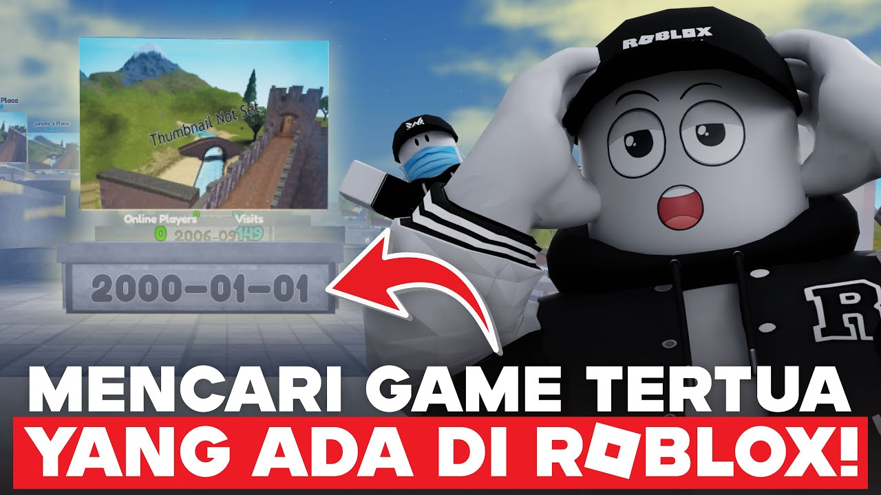 MENCARI GAME ROBLOX TERTUA DI GAME INI!!! - YouTube