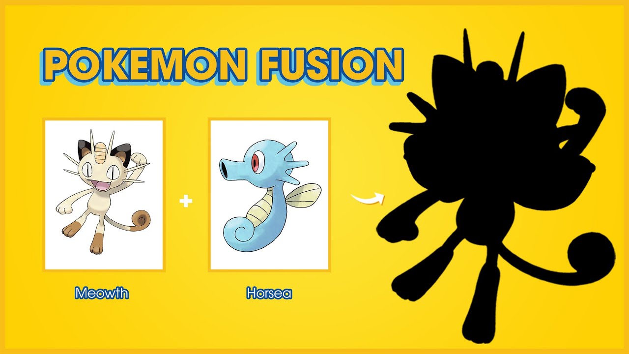 Pokemon Fusion | Meowth + Horsea | pokemon infinite fusion - YouTube
