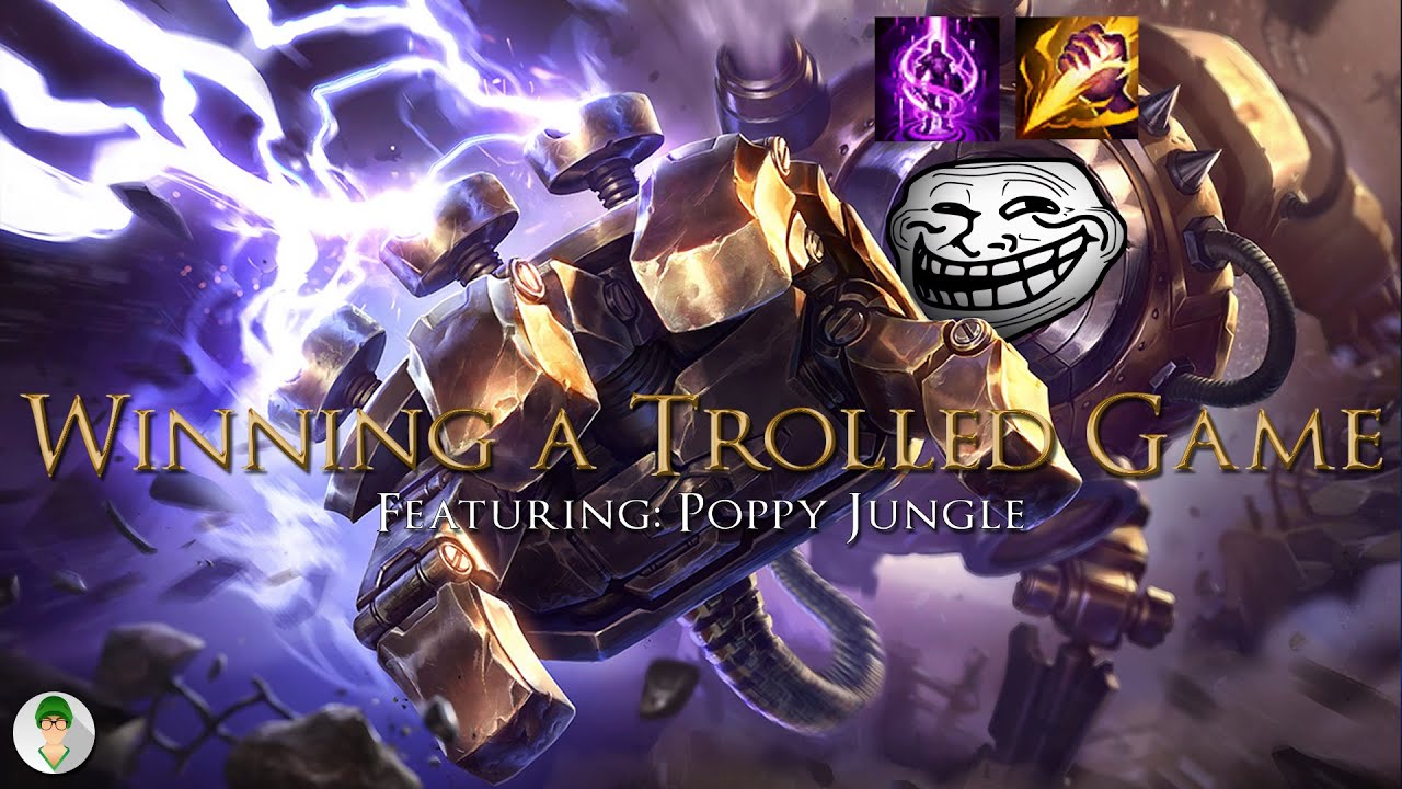 HOW TO WIN A TROLLED GAME - League of Legends - YouTube