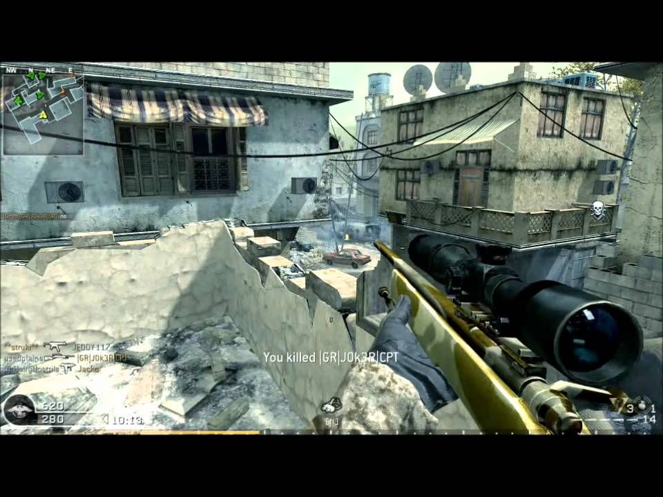 cod 4 sniping montage - YouTube