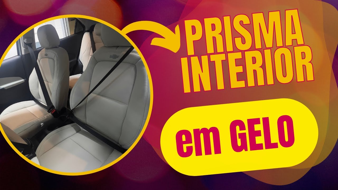 💜 REVESTIMENTO DO INTERIOR DO PRISMA NA COR GELO QUE SOFISTICAÇÃO 😊 ...
