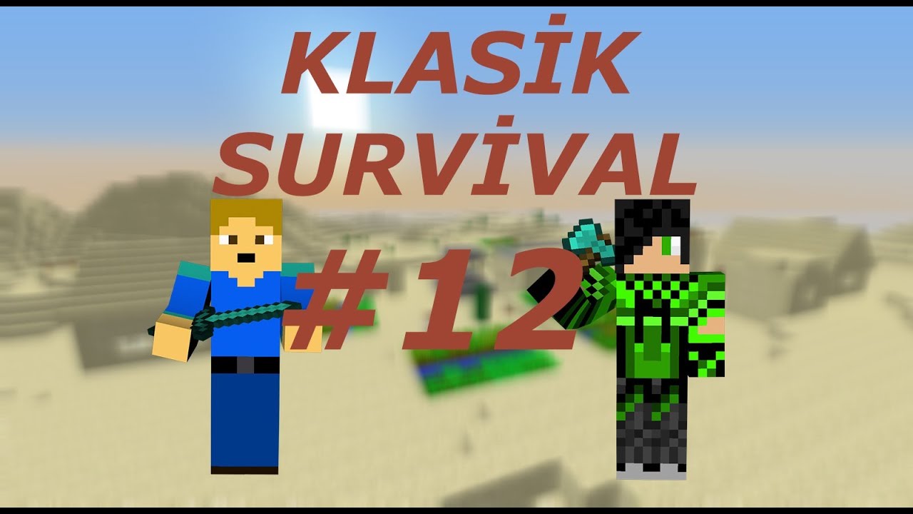 Biraz Köylü | Minecraft:Klasik Survival-Bölüm 12 - YouTube