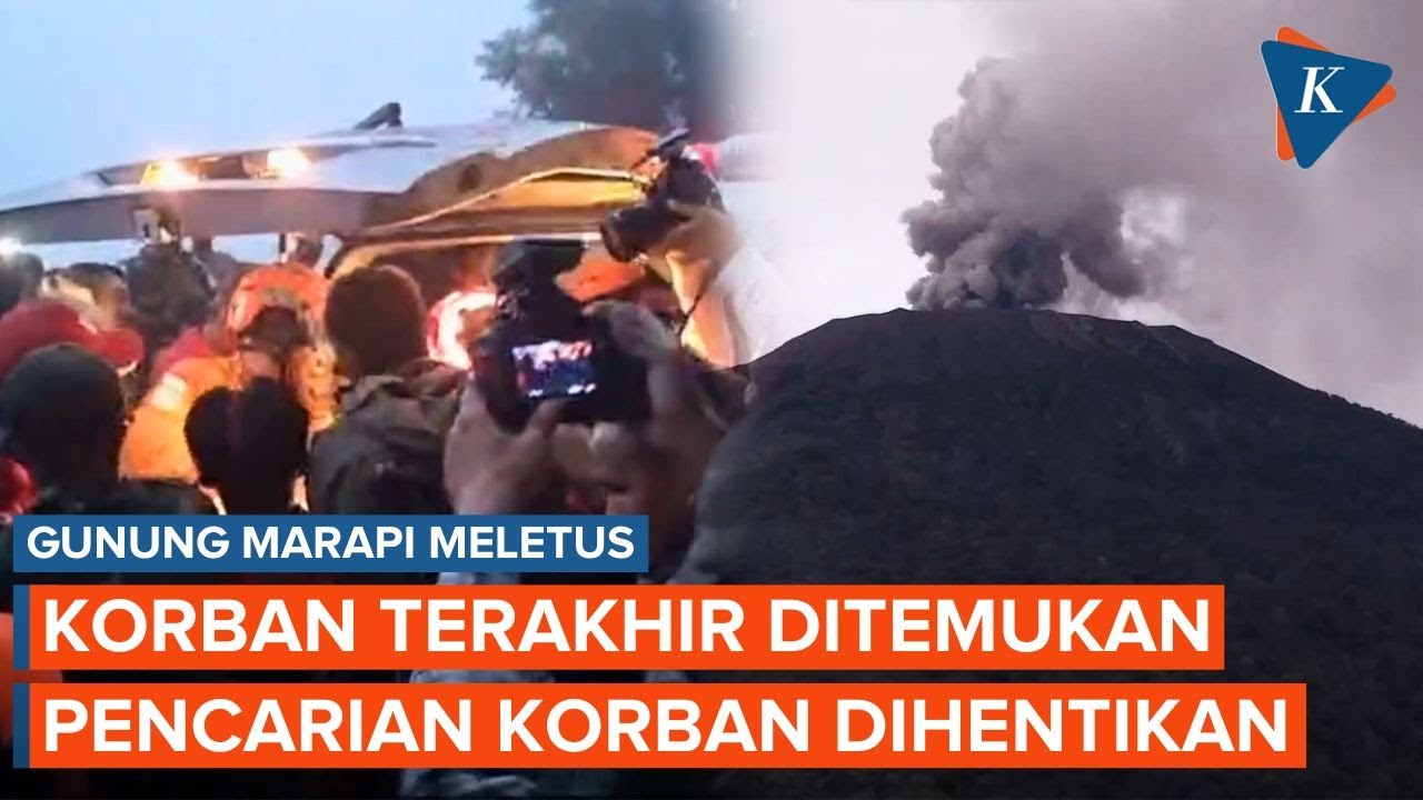 75 Korban Korban Gunung Marapi Ditemukan, 23 Meninggal, Pencarian ...
