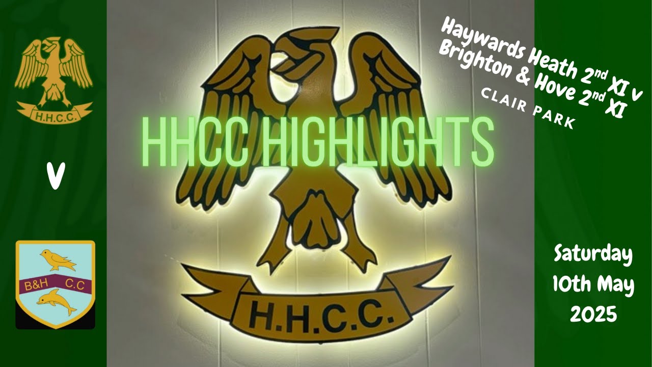 HHCC Highlights 2nd XI v Brighton & Hove 2nd XI - Clair Park 10052025 ...