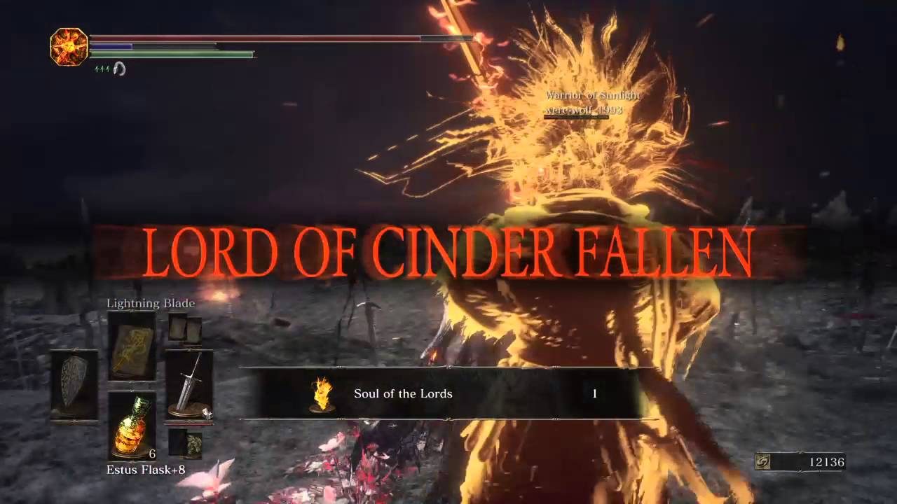 DARK SOULS™ III Final Boss (True Ending) - YouTube
