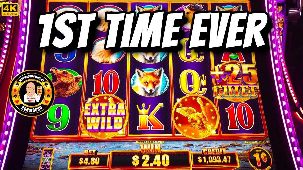 1ST TIME EVER on Buffalo Slot Machines in Las Vegas - YouTube