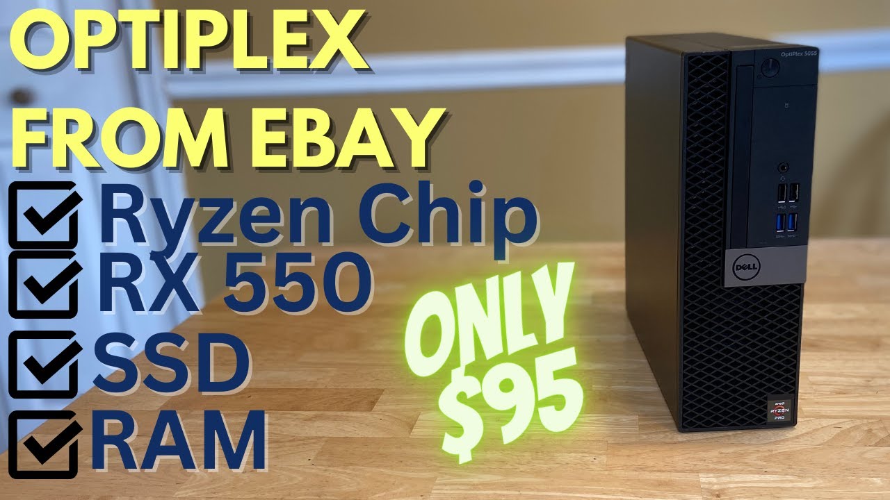 Optiplex with a Ryzen Chip - Any Good? - YouTube