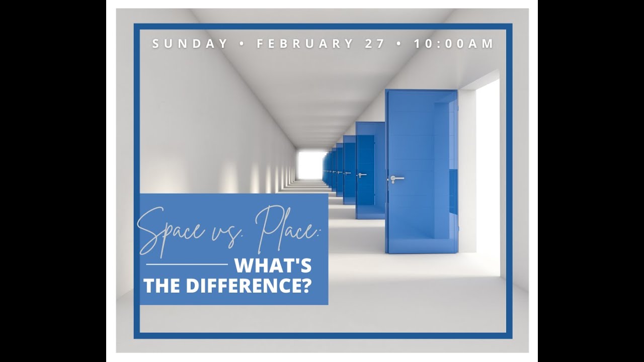 Space Vs. Place: What's the Difference? - YouTube