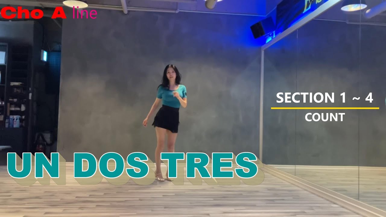 [ChoA line] Un Dos Tres linedance l Improver l Count l 123ㅣ초아라인댄스 l 인천 ...
