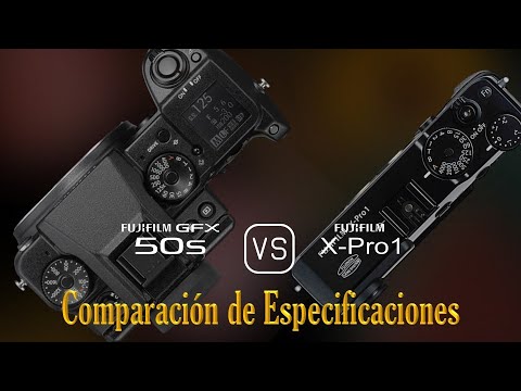 Fujifilm GFX 50S vs. Fujifilm X-Pro1: Una Comparación de ...