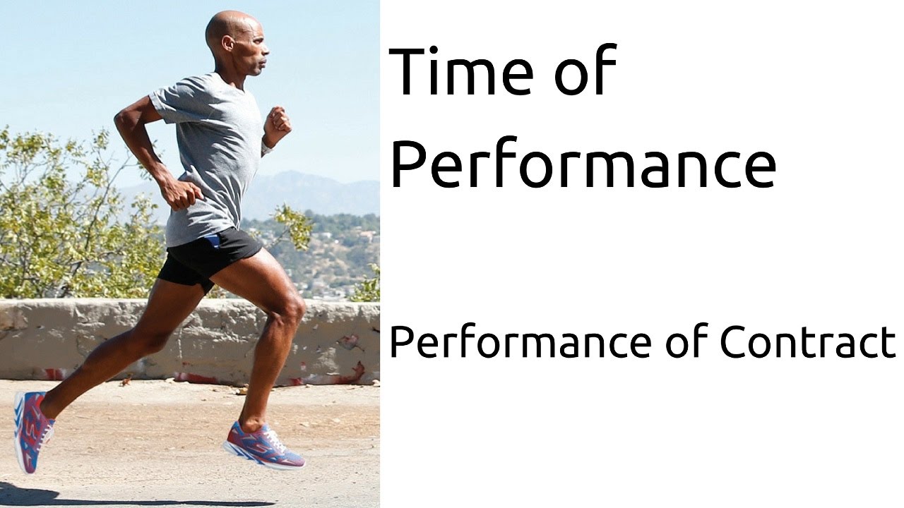 Time of Performance | Performance of Contract | Indian Contract | CA ...