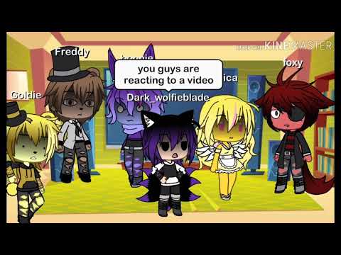 FNAF 1 reacts to every bonnie in a Nutshell// + William// gacha life