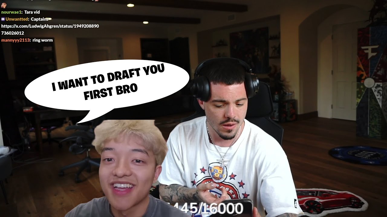 Jason Wants To Draft Adapt First In The Streamer Games - YouTube