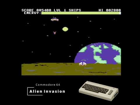 Commodore 64 Alien Invasion 4of5 - YouTube