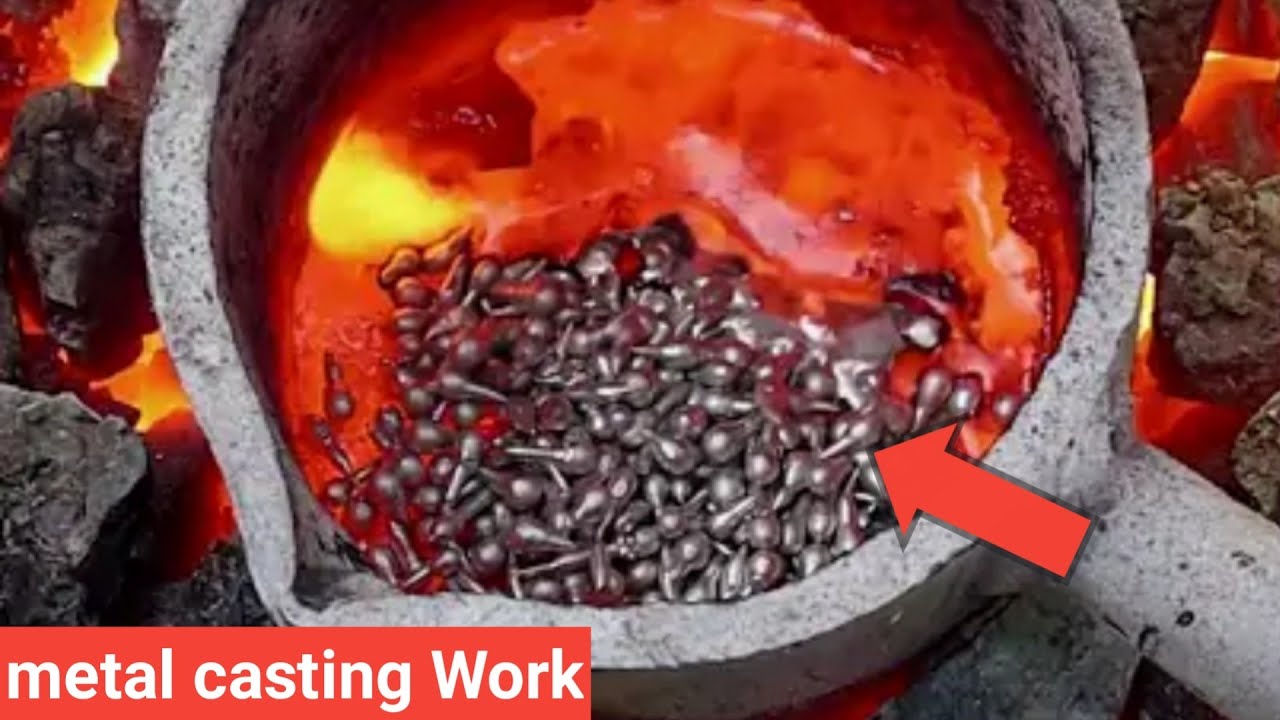 Casting Process in Manufacturing | metal casting Work - YouTube
