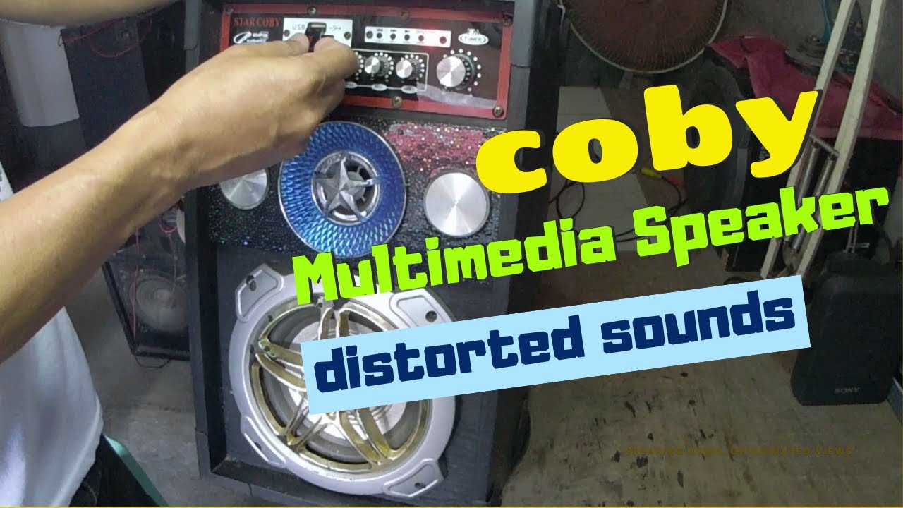 #93 Ep. COBY Multi Media Speaker Amplifier. - YouTube