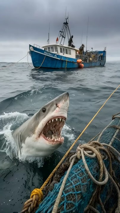 fishermen shark encounters - YouTube