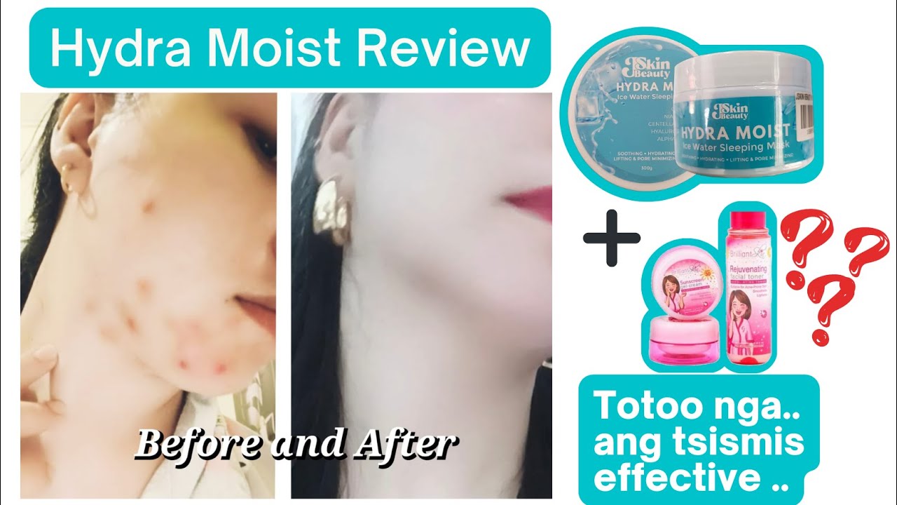 #𝟬𝟮 Hydra Moist Ice Water Sleeping Mask & Brilliant Skin Review - YouTube