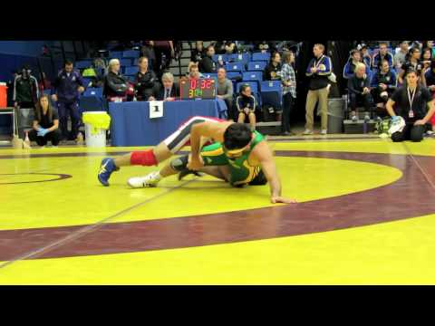 CIS Championships 2012: 54 kg Zack Falcioni vs. Jay Naicker - YouTube