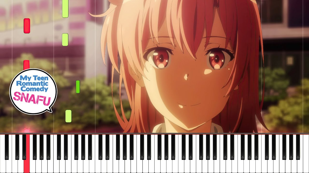 Hello Alone (OST ver.) - Oregairu ED Piano Cover | Sheet Music [4K] - YouTube