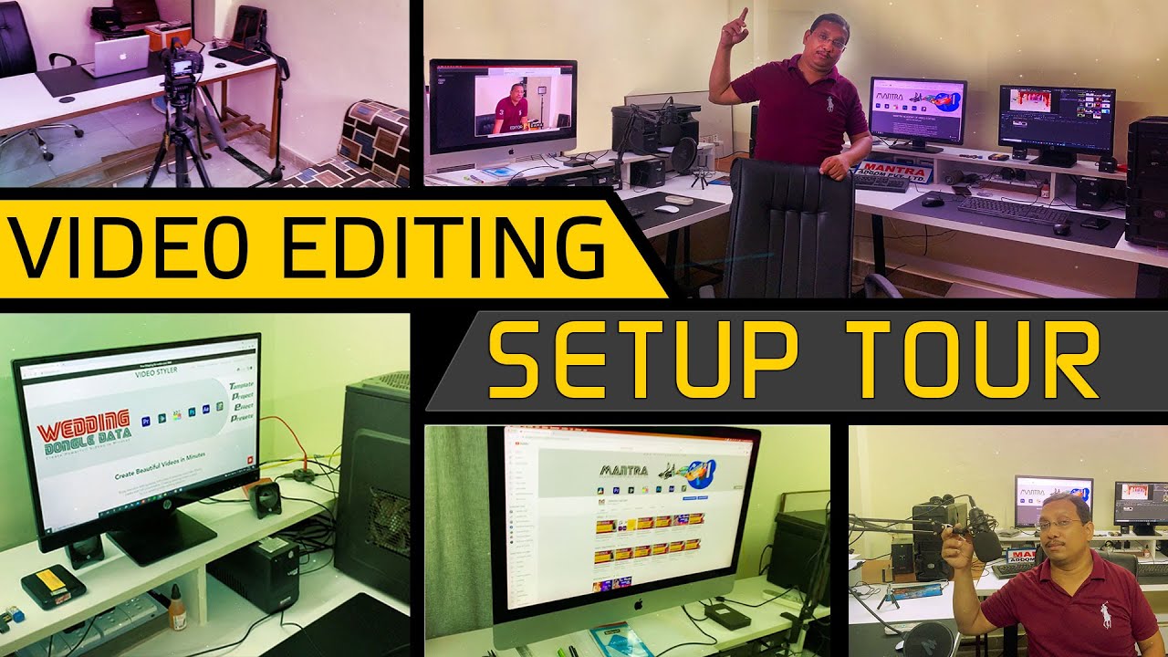 Video Editing & Shooting Floor Setup Tour| MANTRA ADCOM | RAMA SHANKR | Editor Rama - YouTube