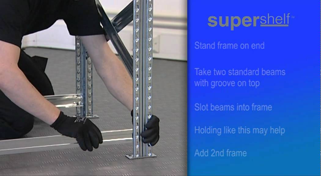 How to Build Supershelf™ Longspan and Shortspan Shelving - YouTube