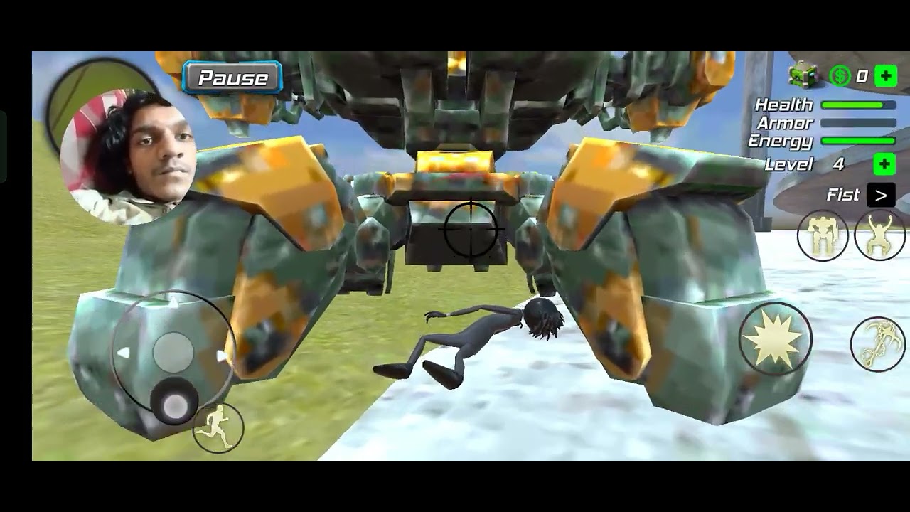 Amazing Crime Rope Stickman - YouTube