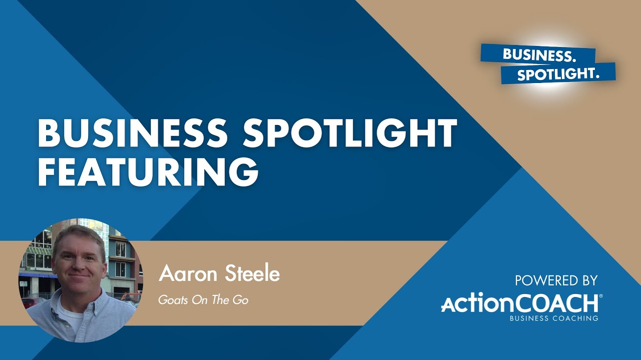 GOATS AS A GENIUS BUSINESS IDEA | With Aaron Steele | The Business Spotlight - YouTube