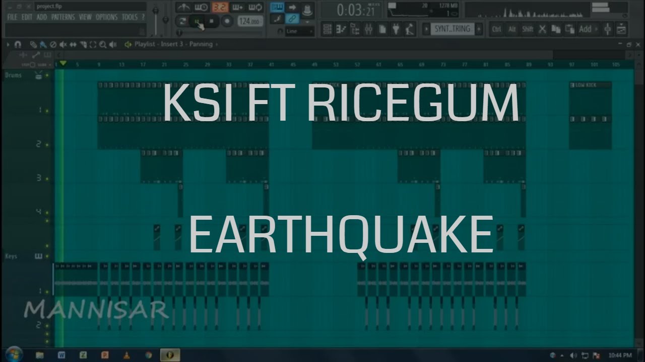 KSI ft Ricegum - Earthquake (Instrumental/FL Studio Remake) - YouTube