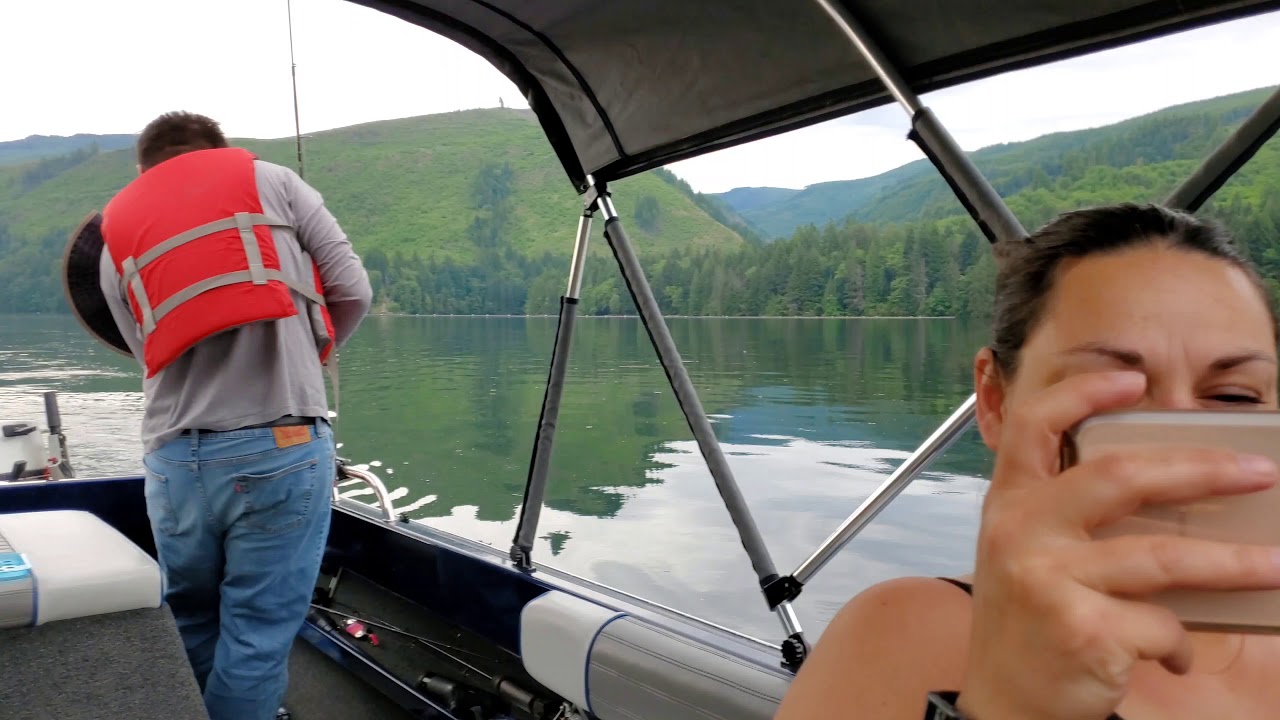 Swift Resovoir Washington Trout Fishing - YouTube