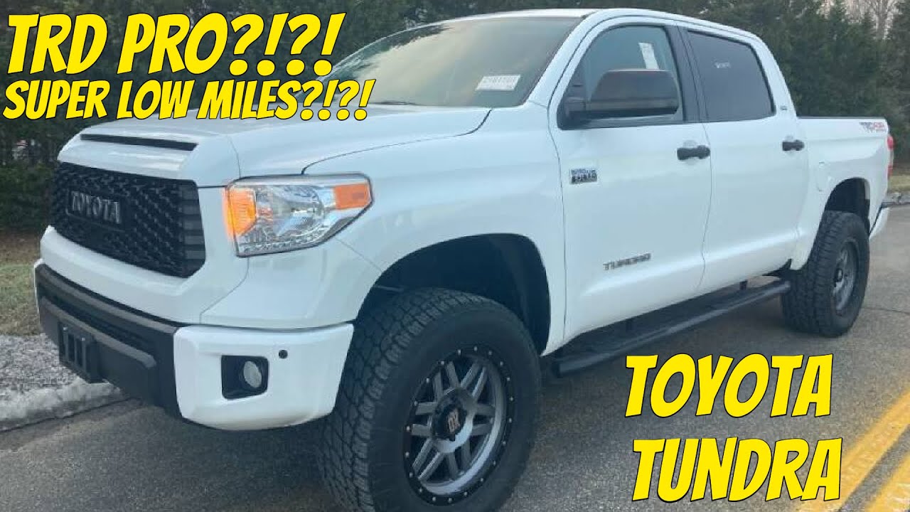 LIFTED 2017 Toyota Tundra TRD PRO - YouTube