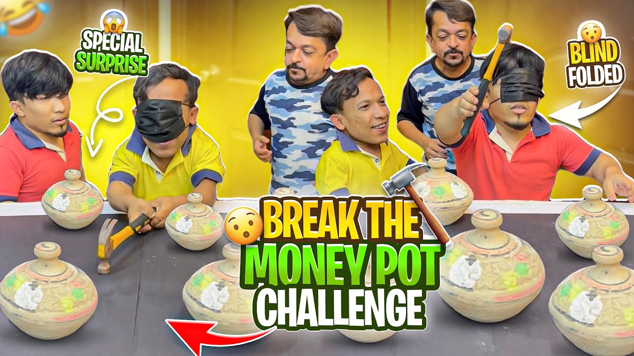 Break the Money Pot Challenge 🤑💰 - YouTube
