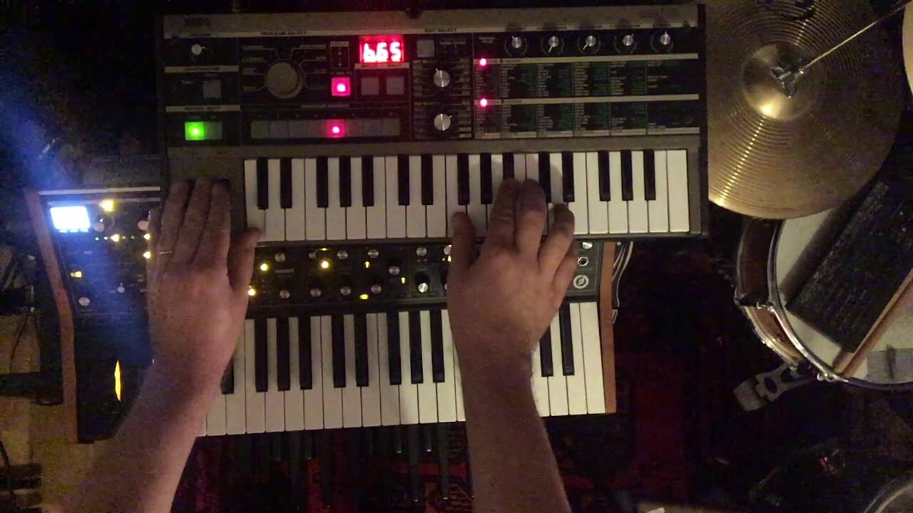 Rush - The Camera Eye synth intro on MicroKORG, Moog Subsequent 37 ...