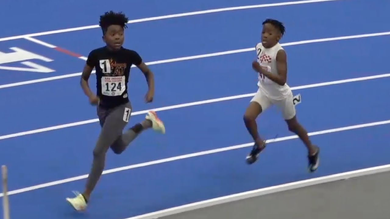 Photo Finish In 9-Year-Old 800m Battle During National Championship ...