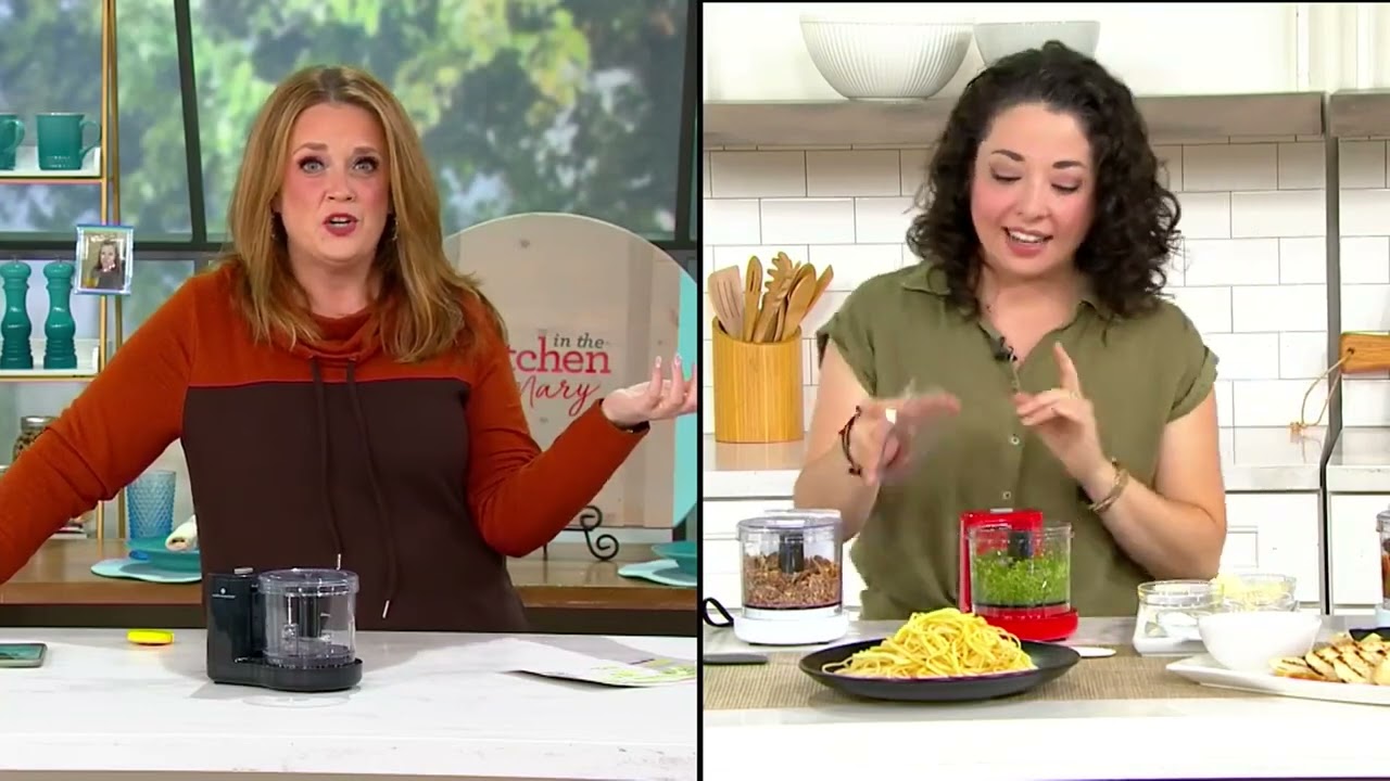 Cook's Essentials Mini One-Touch 2-Cup Food Chopper on QVC - YouTube