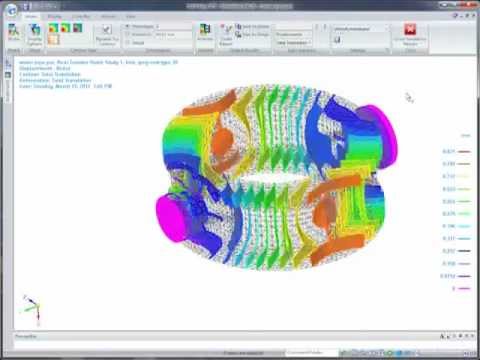 Solid Edge ST5 Simulation - YouTube